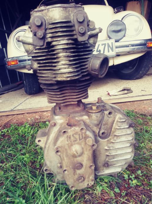 PUCH 175 SV /125.- EUR), okvir, kolesa NSU OSL250, samo motor prodam