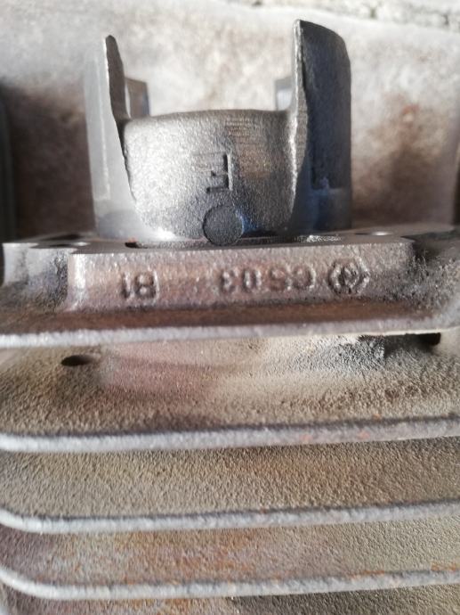 valj z batom in glavo za skuter Piaggio, Gilera 50