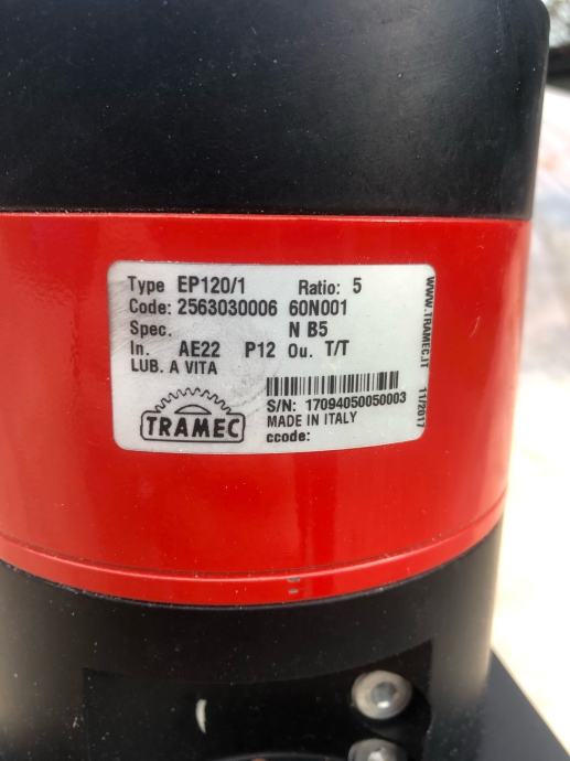 Reduktor Tramec EP120/1