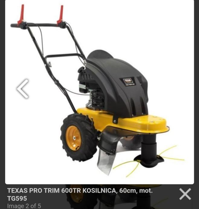 TEXAS PRO TRIM 600TR KOSILNICA