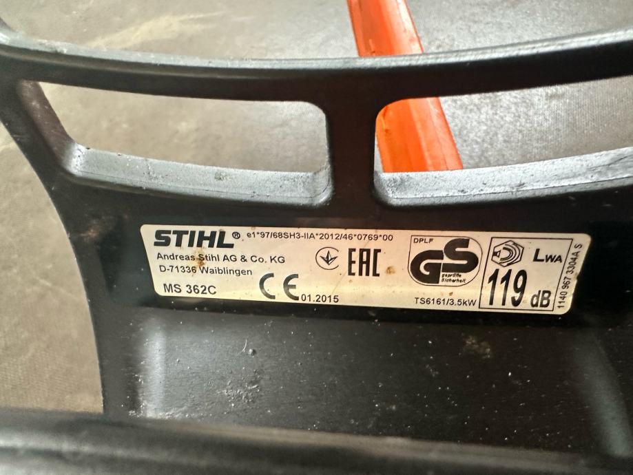 Motorna žaga STIHL 362C