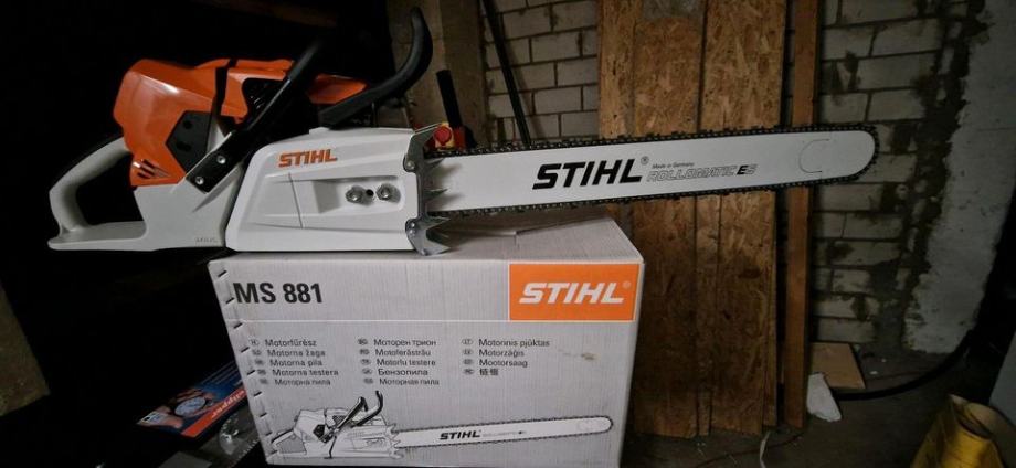 Motorne žage Stihl MS 881 Verižna žaga NOVO!