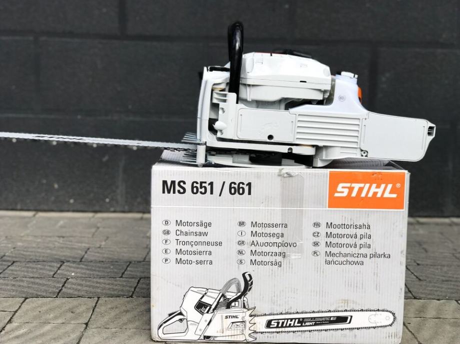MS661 Verižna žaga Stihl z 32-palčno palico NOVO!