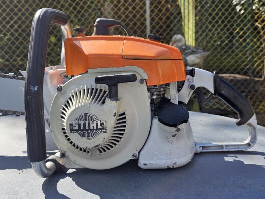 Originalna motorna žaga Stihl 070 AV in originalno suho stanje