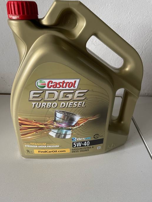 Motorno olje Castrol Edge 5W-40