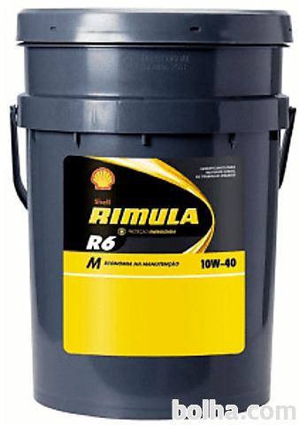 Motorno Olje Shell Rimula R6M 10W40 20L