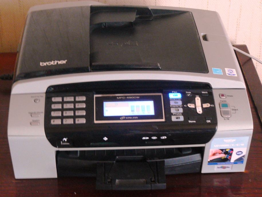 Brother MFC 490CW multifunkcijski inkjet barvni tiskalnik (OPOMBA)