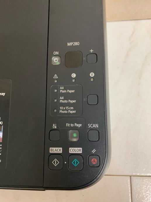 Canon printer scanner mp280 skener