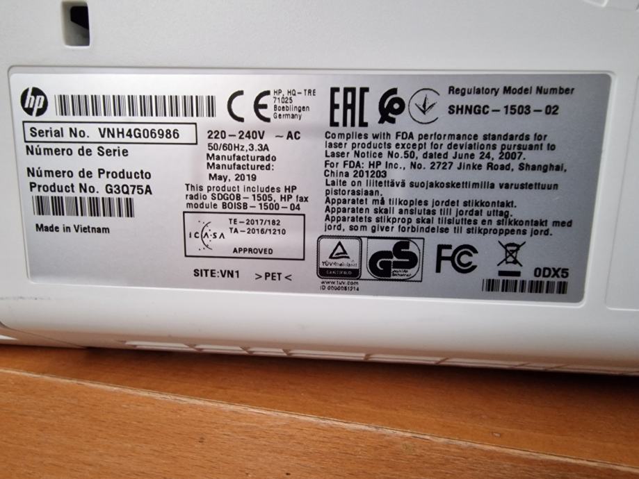 HP Laserjet PR MFP M227fdw