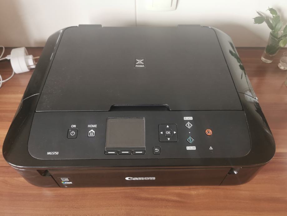 Tiskalnik Canon MG 5750 - v okvari