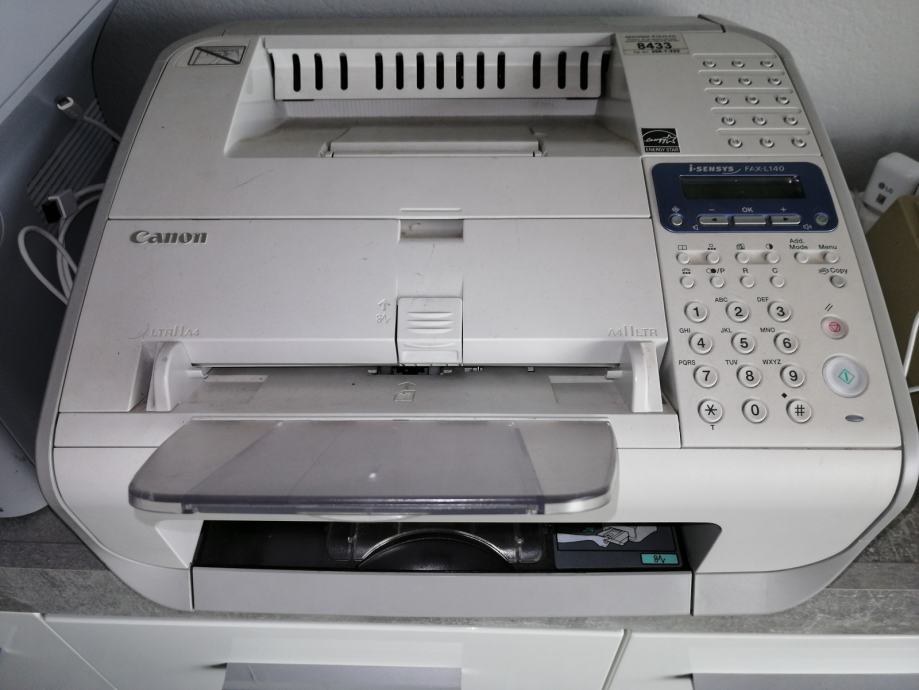 TISKALNIK-FAX-KOPIRNI STROJ CANON FAX L140