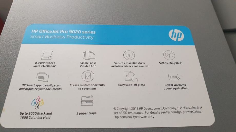 Tiskalnik hp officejet pro 9023 all in one