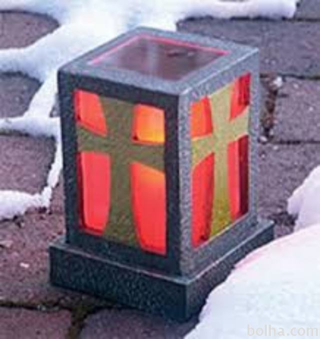 Nagrobna solarna sveča/luč