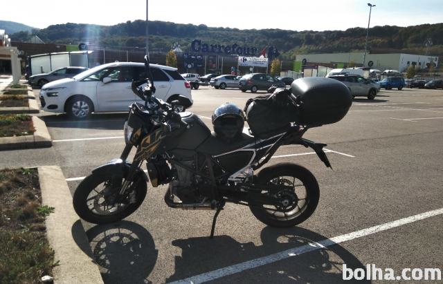 KTM duke 690 ABS 2017, 1. lastnik, remus, 2017 l.