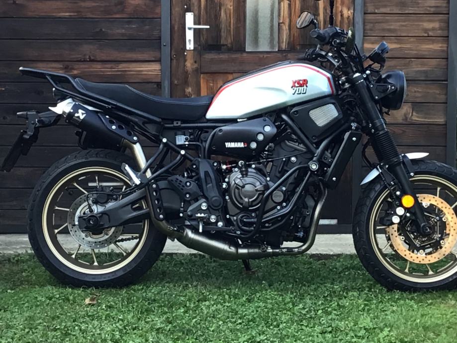 Yamaha Xsr 700 x tribute akrapovic 700 cm3, 2021 l.