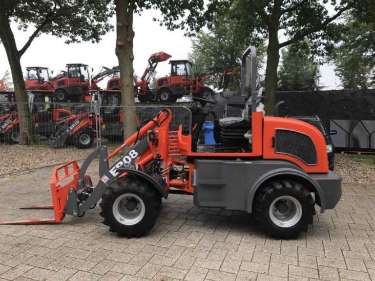 Nakladalec Everun ER08 brez kabine z varnostnim lokom