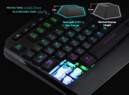 GAMING SET 4 IN 1 REDRAGON COMBO S101-BA-2
