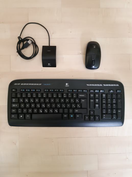 LOGITECH komplet ( brezžična miška in tipkovnica )