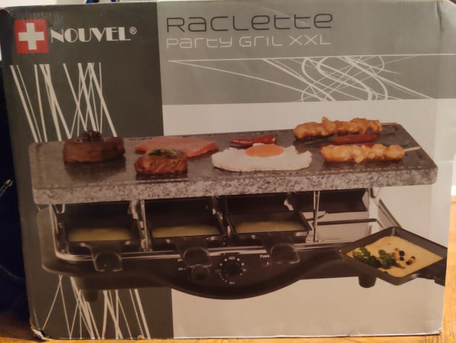Nouvel Raclette party grill xxl