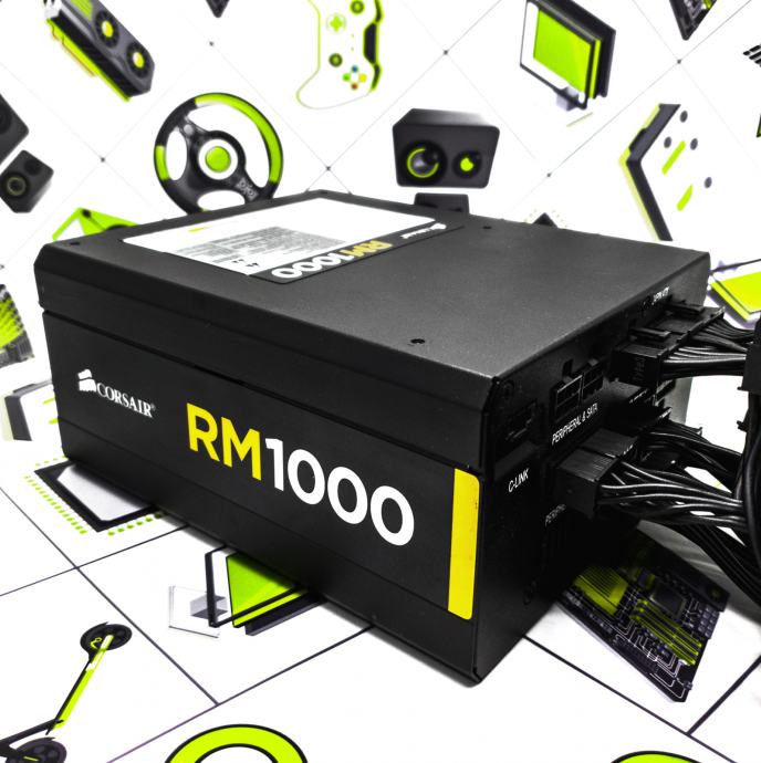 1000W / CORSAIR RM1000 / 6X PCI-E (6+2PIN) / 4X SATA / 4X MOLEX