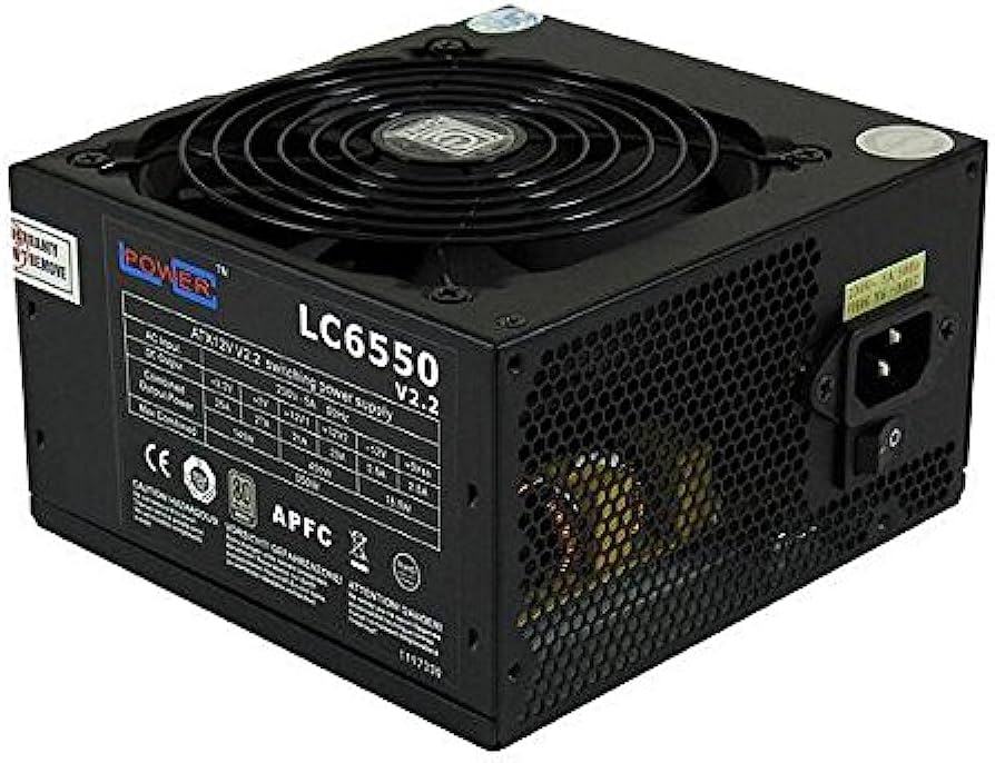 550W LC power LC6550 v2.2 napajalnik
