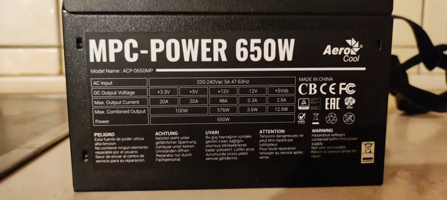 MPC-POWER 650W