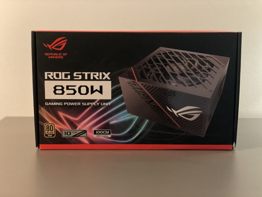 Napajalnik ASUS ROG Strix 850W Gold PSU napajalnik, 80 Plus Gold