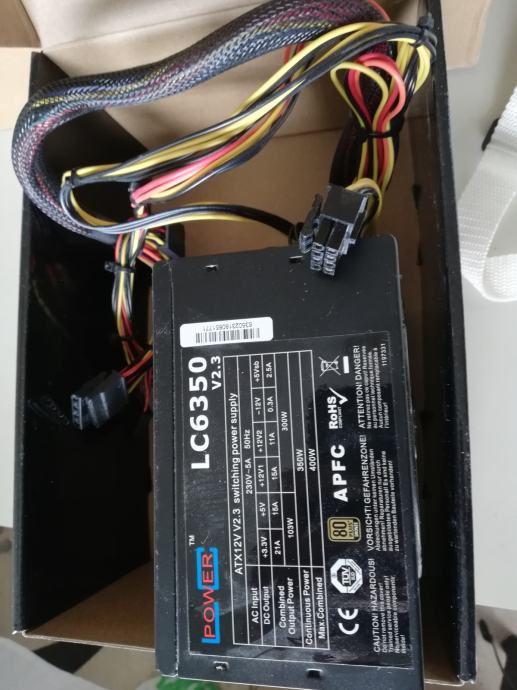 Napajalnik LC-POWER LC6350 V2.3 Super Silent 350W ATX 2.3 (LC6350)