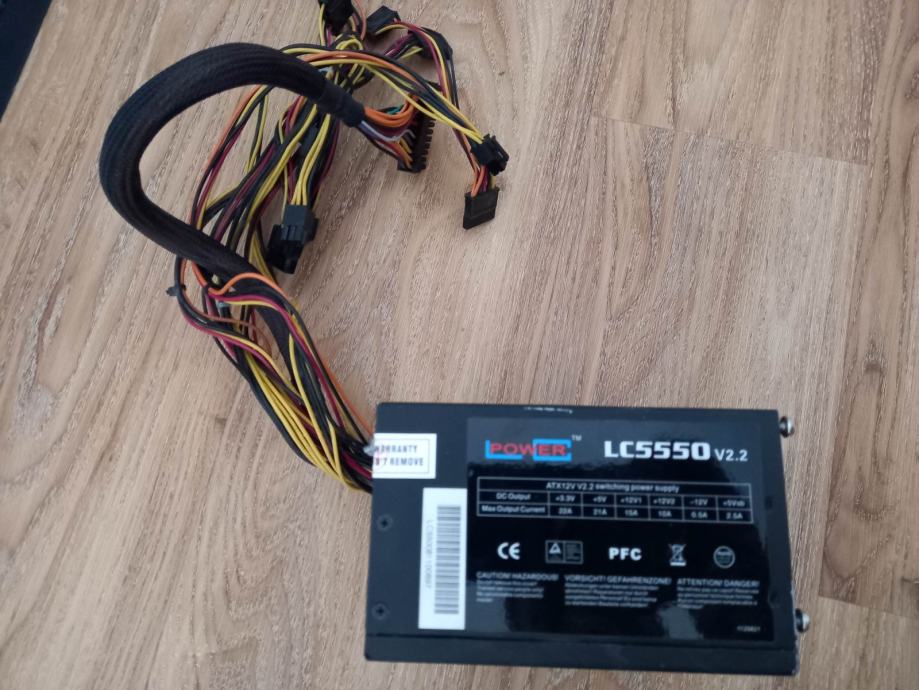 Napajalnik LC5550 V2.2 550W