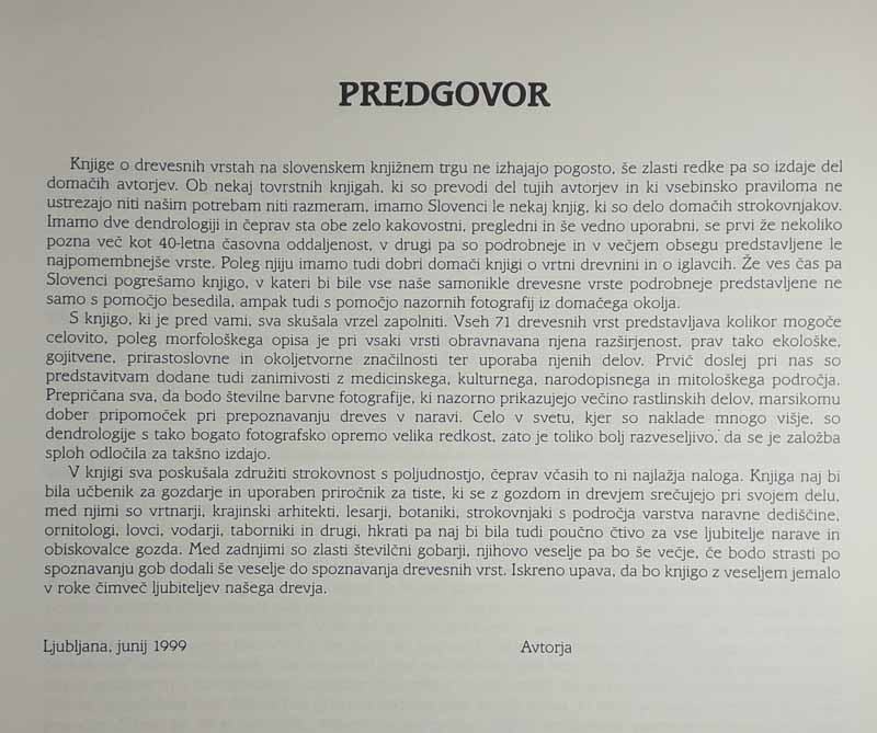 NAŠE DREVESNE VRSTE, Marjan Kotar in Robert Brus