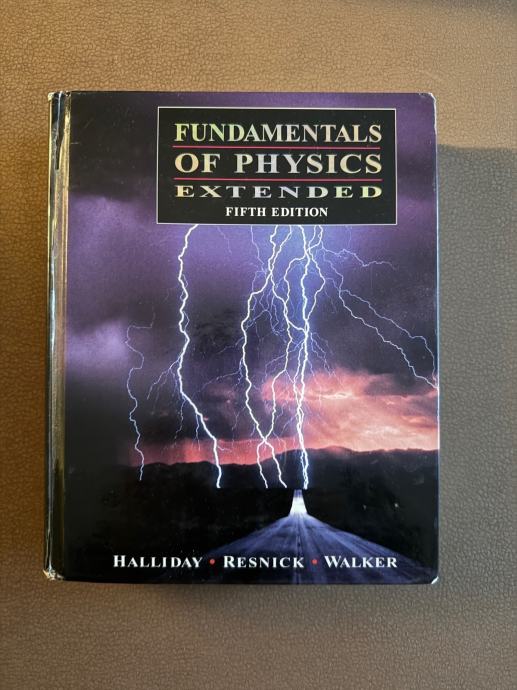 Učbenik za fiziko, fundrmentals of physics, Halliday