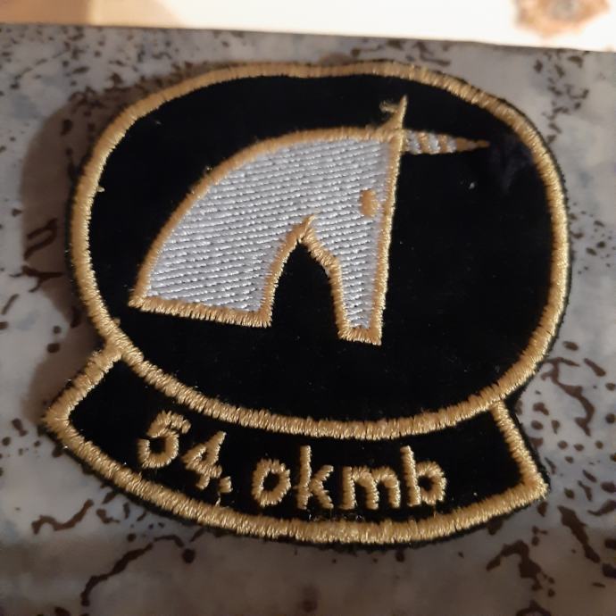 Našitek Slovenska vojska 54. okmb