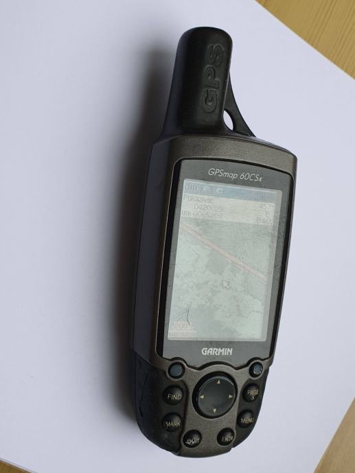 GARMIN GPS z višinomerom GPSMAP 60CSX