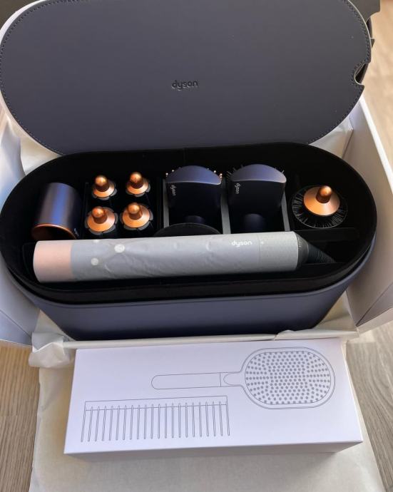 Dyson Airwrap Complete Set Long - Blue Rose