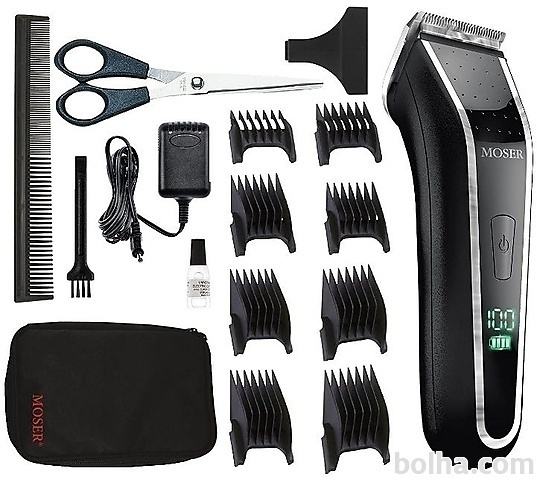 MOSER Lithium Pro LCD S1902 5996415024739 strižnik las
