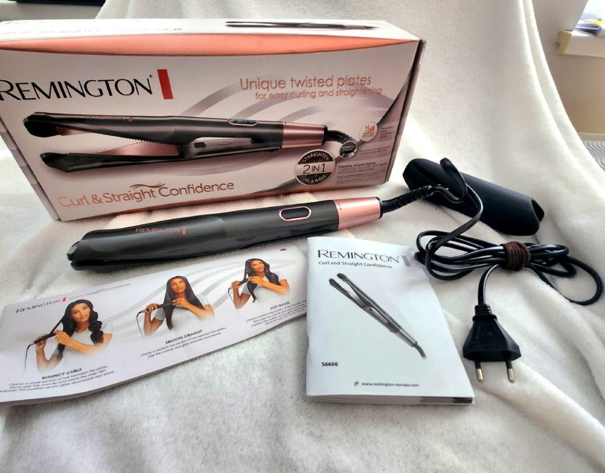 OBLIKOVALEC las REMINGTON Curl&Straight Confidence