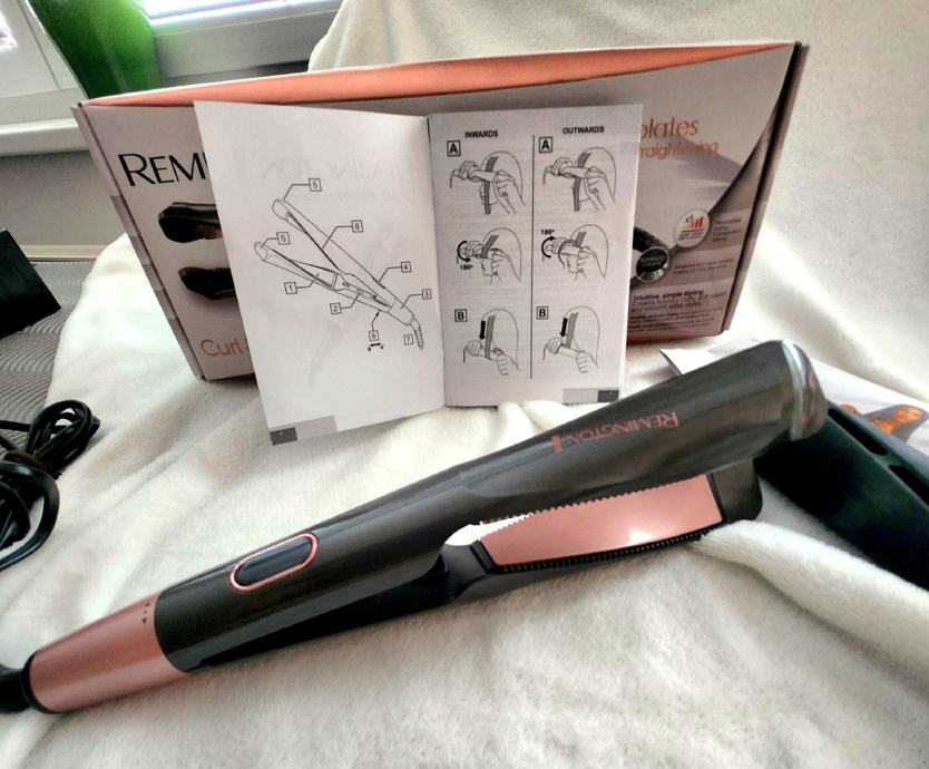 OBLIKOVALEC las REMINGTON Curl&Straight Confidence