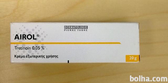 Airol (tretinoin 0,05%, Retin A krema)