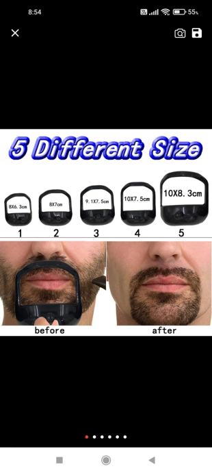 Model za oblikovanje brade