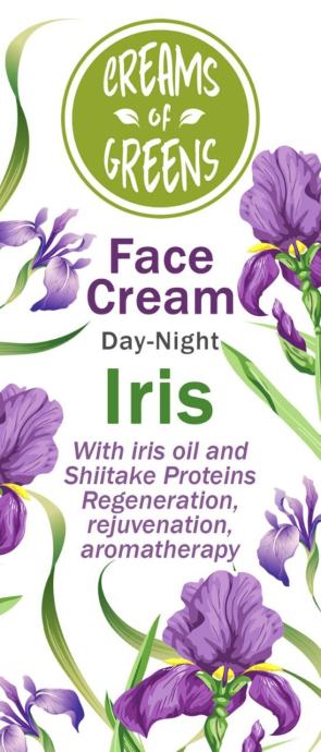 Organska Krema Za roke Iris