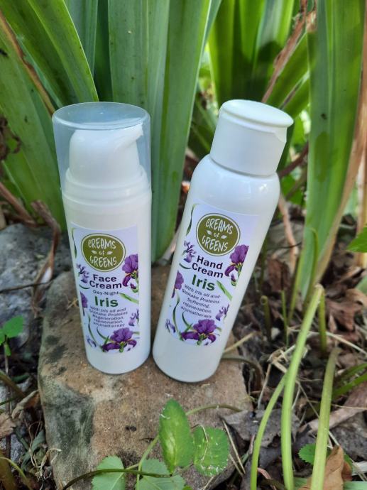 Organska Krema Za roke Iris
