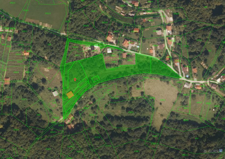 Dramlje, Pletovarje 12.330m2 površin + hiša 240m2