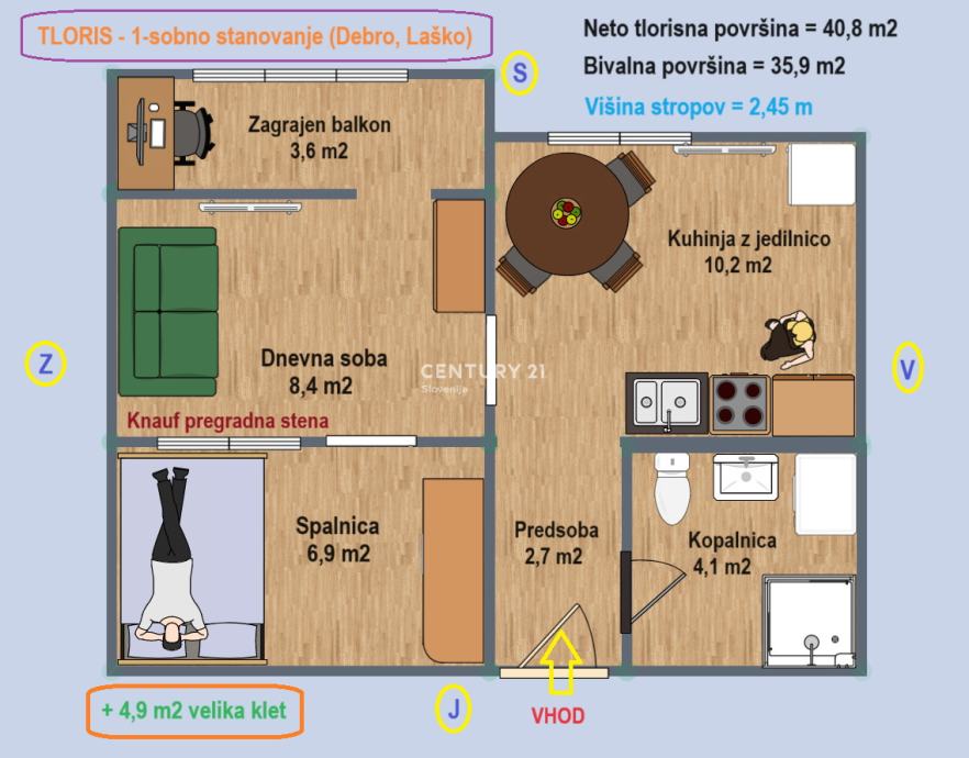 Laško, Debro (prodaja)