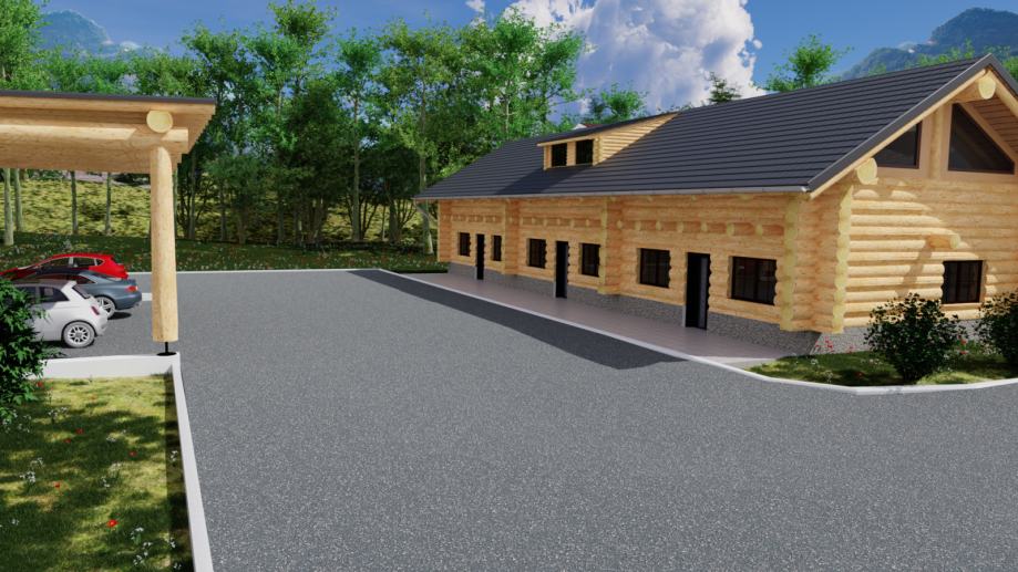 Leseni Objekti ( Vrstna Hiša/Stanovanjski Objekt ) 322 m² ( Prodaja ...