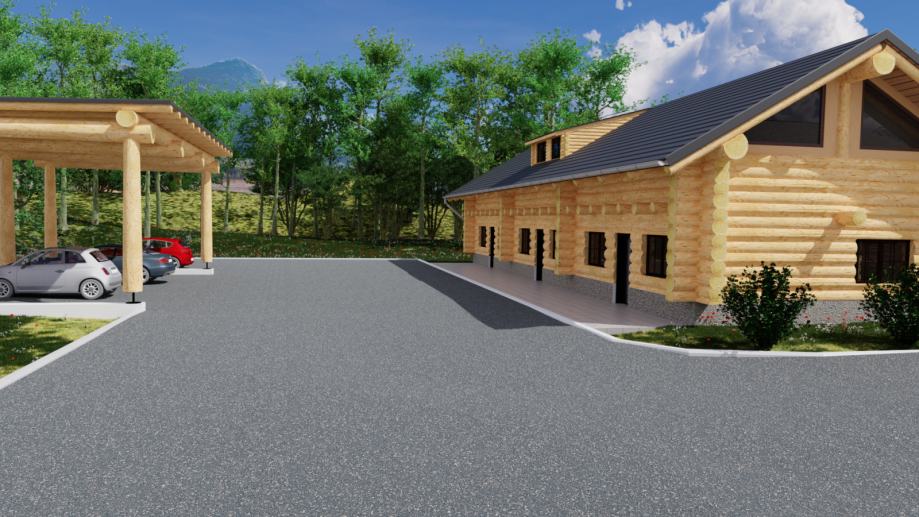 Leseni Objekti ( Vrstna Hiša/Stanovanjski Objekt ) 322 m² ( Prodaja ...