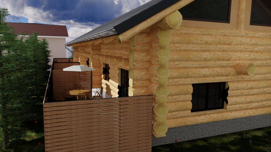 Leseni Objekti ( Vrstna Hiša/Stanovanjski Objekt ) 322 m² ( Prodaja ...