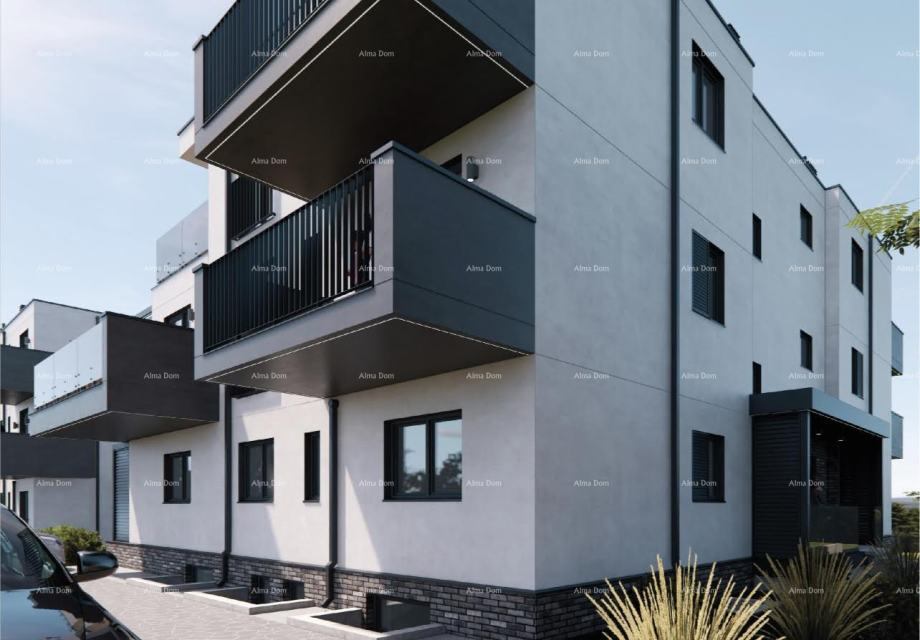 Nov, moderen stanovanjski projekt, v izgradnji, Pošesi, Medulin! (prodaja)