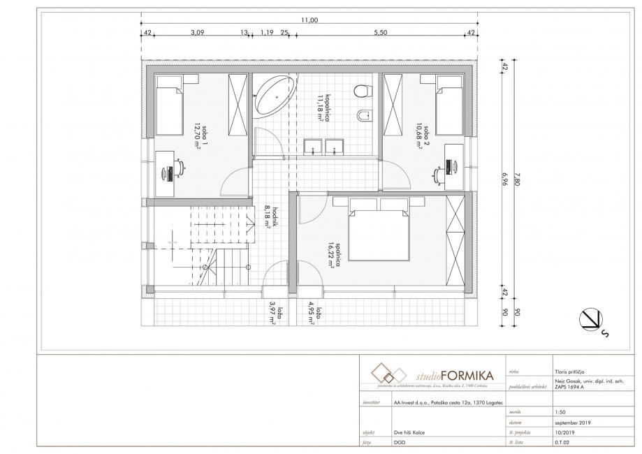 Prodamo dve enodružinski hiši, Kalce - Logatec enonadstropni,186.00 m2 ...