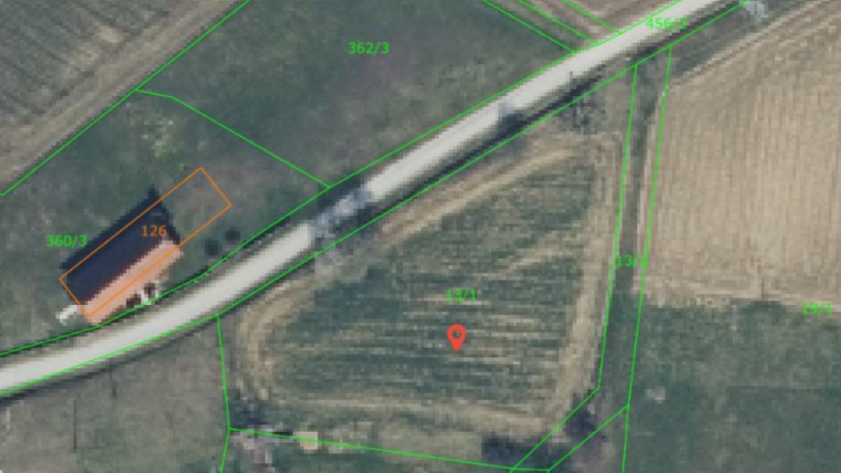 Pršetinci, 2.122 m2