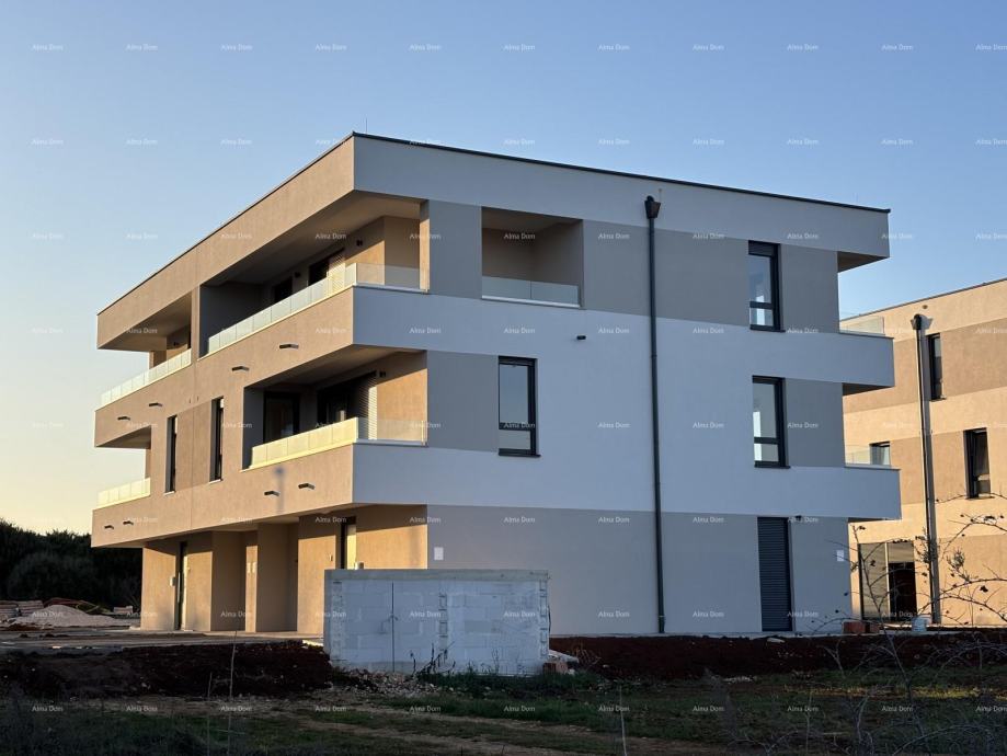 PULA, Valdebek - Stanovanje v pritličju novogradnje / A1 (prodaja)